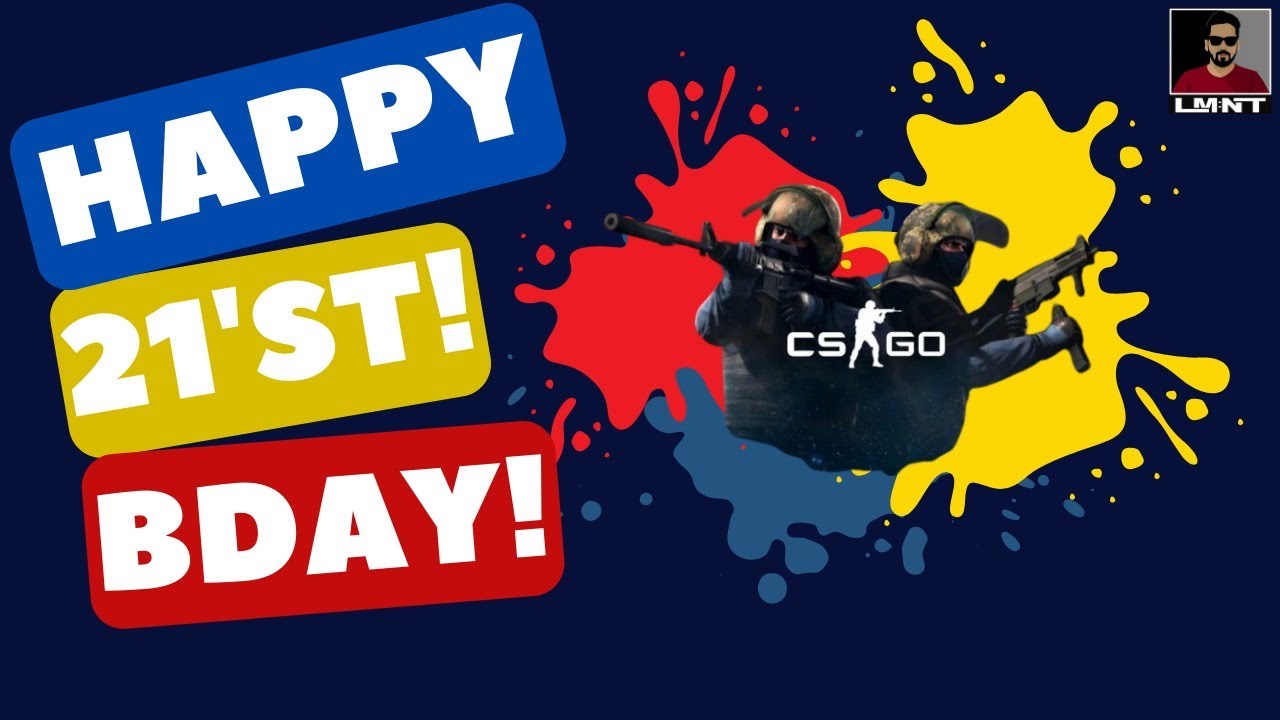 CSGO India Livestream | 21 YEARS Of CS. Happy Birthday! - YouTube