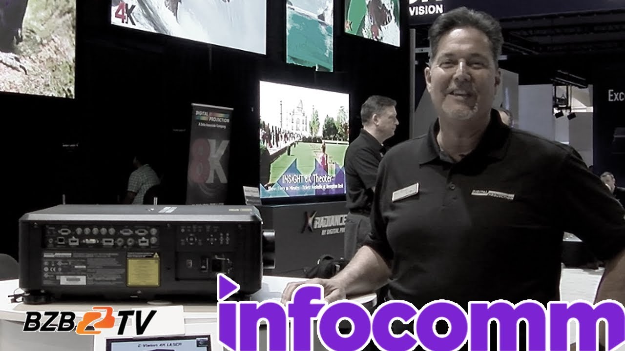 Digital Projection's E-Vision Laser 10K Digital Projector | InfoComm ...