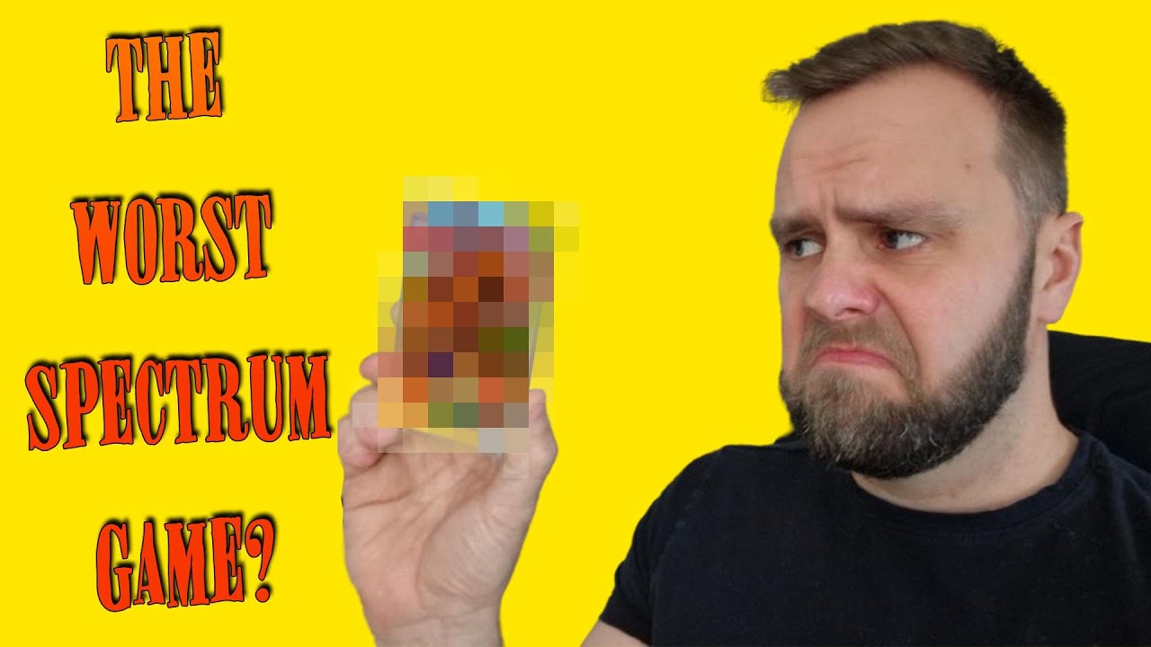Is This The WORST ZX Spectrum Game? - YouTube