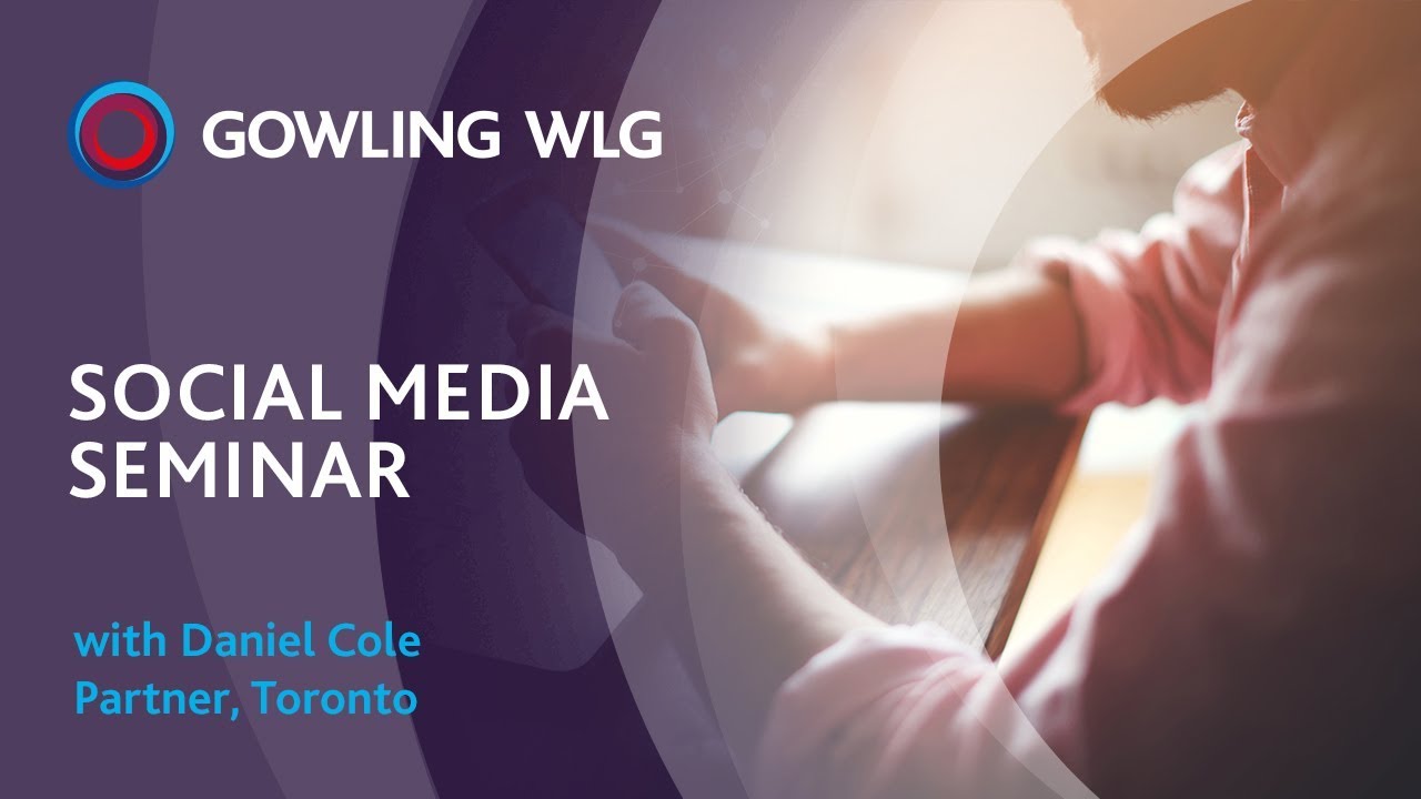 Social media seminar – Part two - YouTube