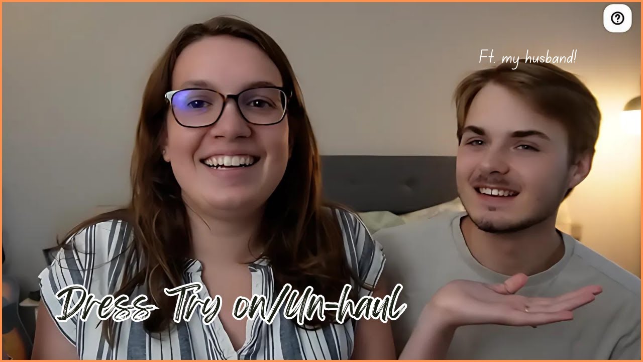 Try on some dresses with me! Ft. my husband! - YouTube