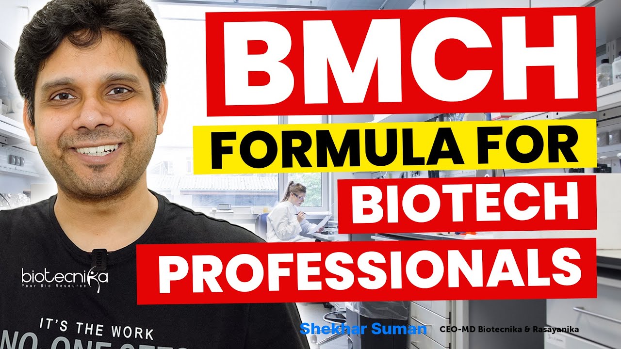 The "BMCH" Formula For Biotech Professionals - Its a MUST WATCH! - YouTube