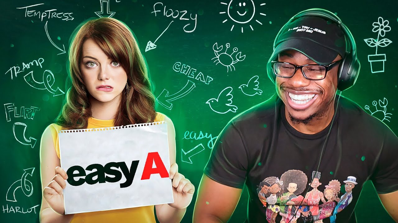 First Time Watching *EASY A* And It CRACKED Me UP... - YouTube