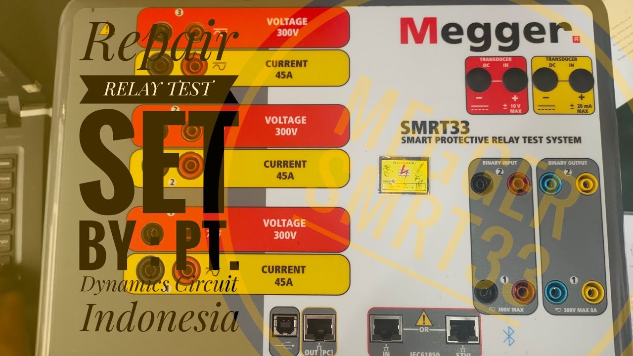 Repair Megger SMRT33 - YouTube