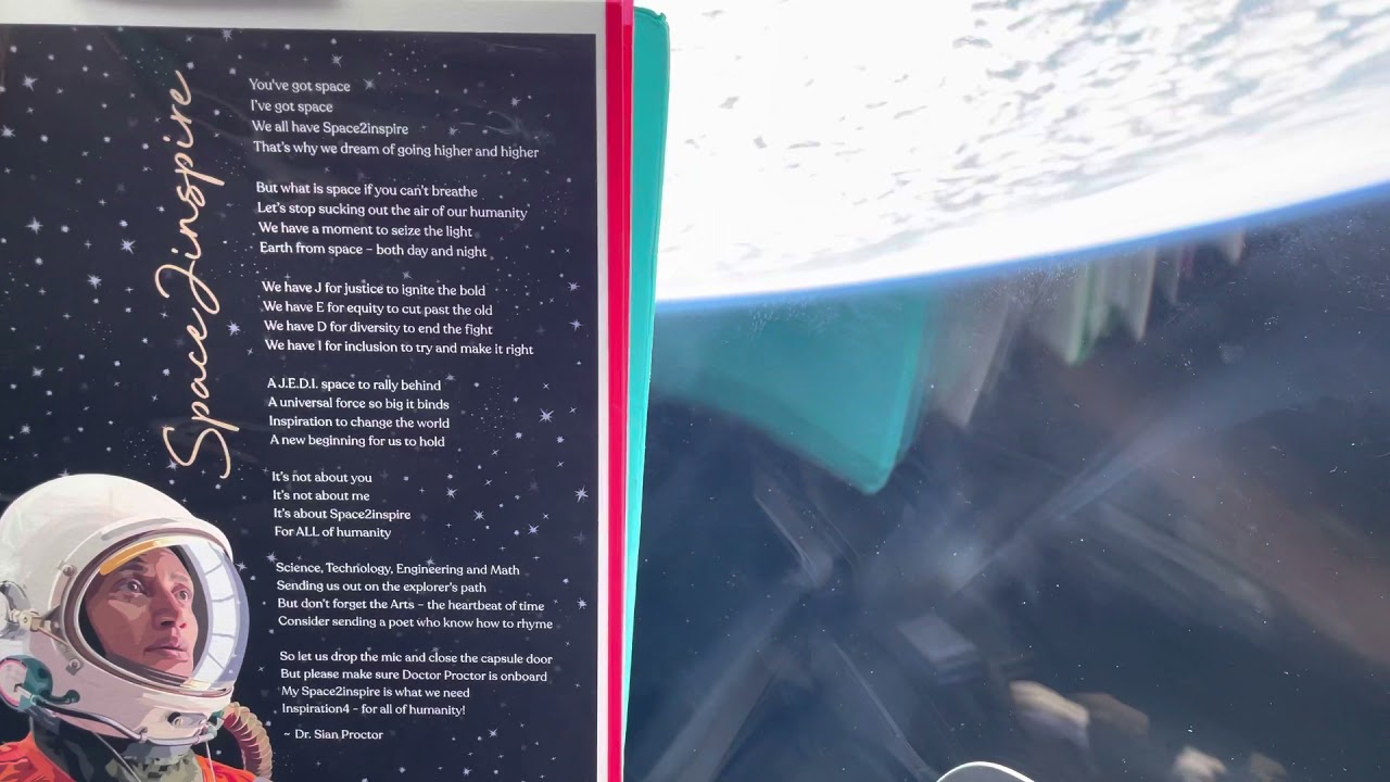 My Space2inspire Poem on Orbit - YouTube