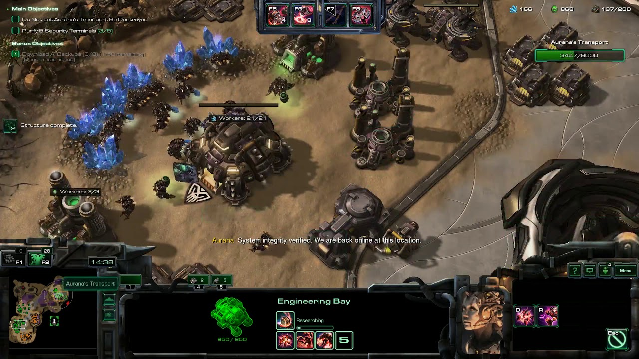 StarCraft 2 Co-op - Han & Horner Level 13.1 - YouTube