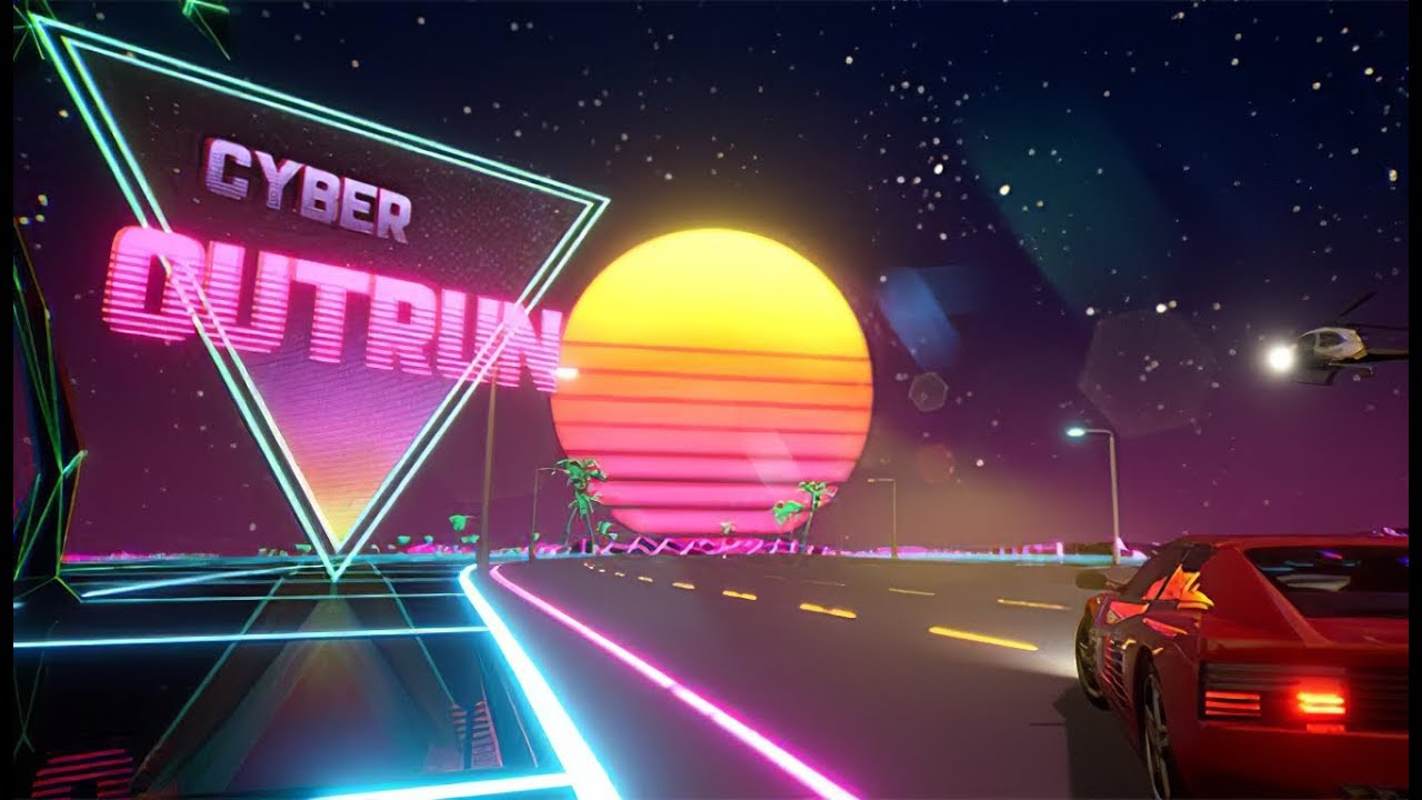 Cyber OutRun ★ GamePlay ★ Ultra Settings - YouTube