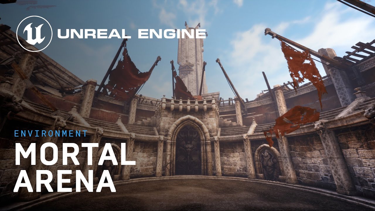 Infinity Blade: Temple Mortal Arena | Unreal Engine 5 - YouTube