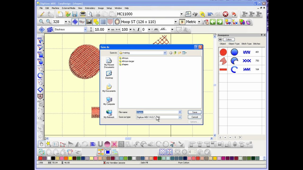 Digitizer MBX Tutorial - .Jan and .Jef Formats - YouTube