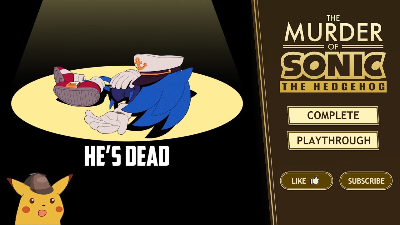 Death aboard the Mirage Express || Murder of Sonic VOD - YouTube