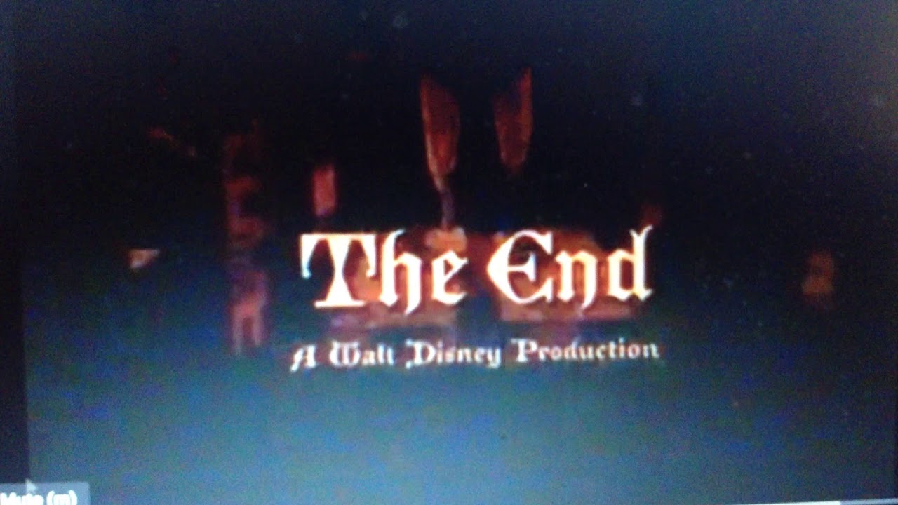 The End A Walt Disney Production/Buena Vista International, Inc. (1963/ ...