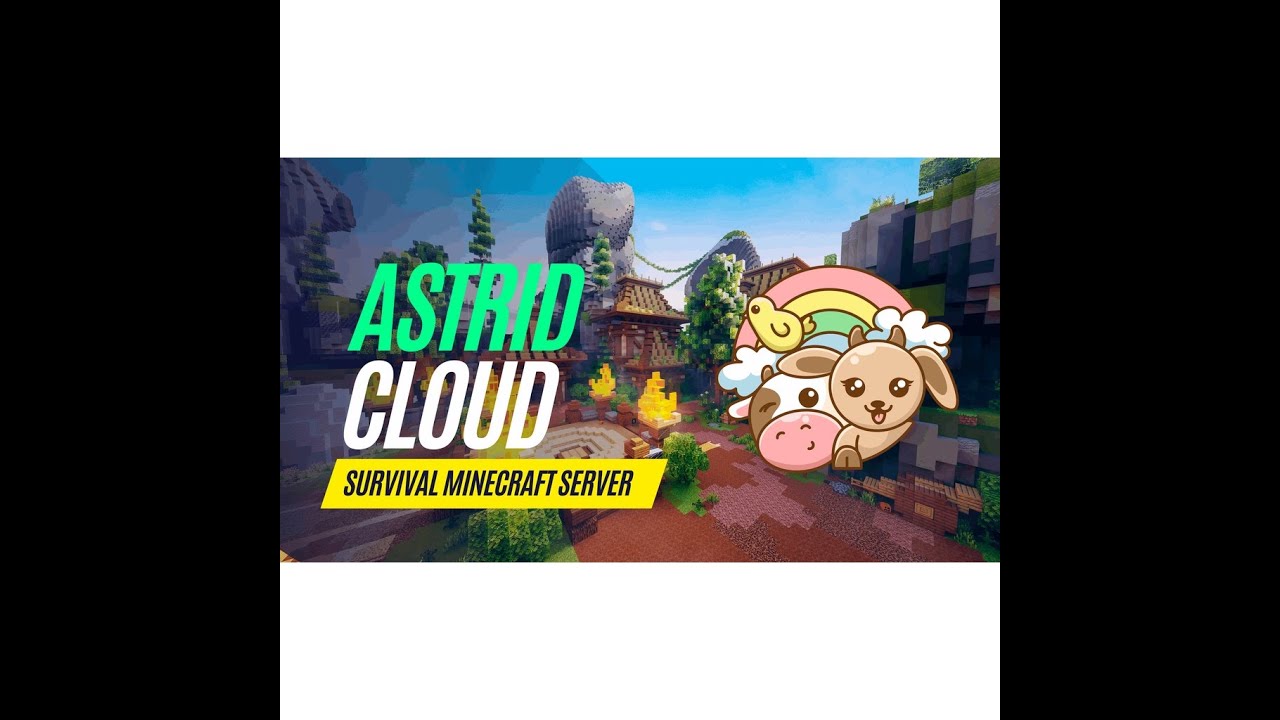 HOW TO JOIN MINECRAFT ASTRID CLOUD SERVER - YouTube