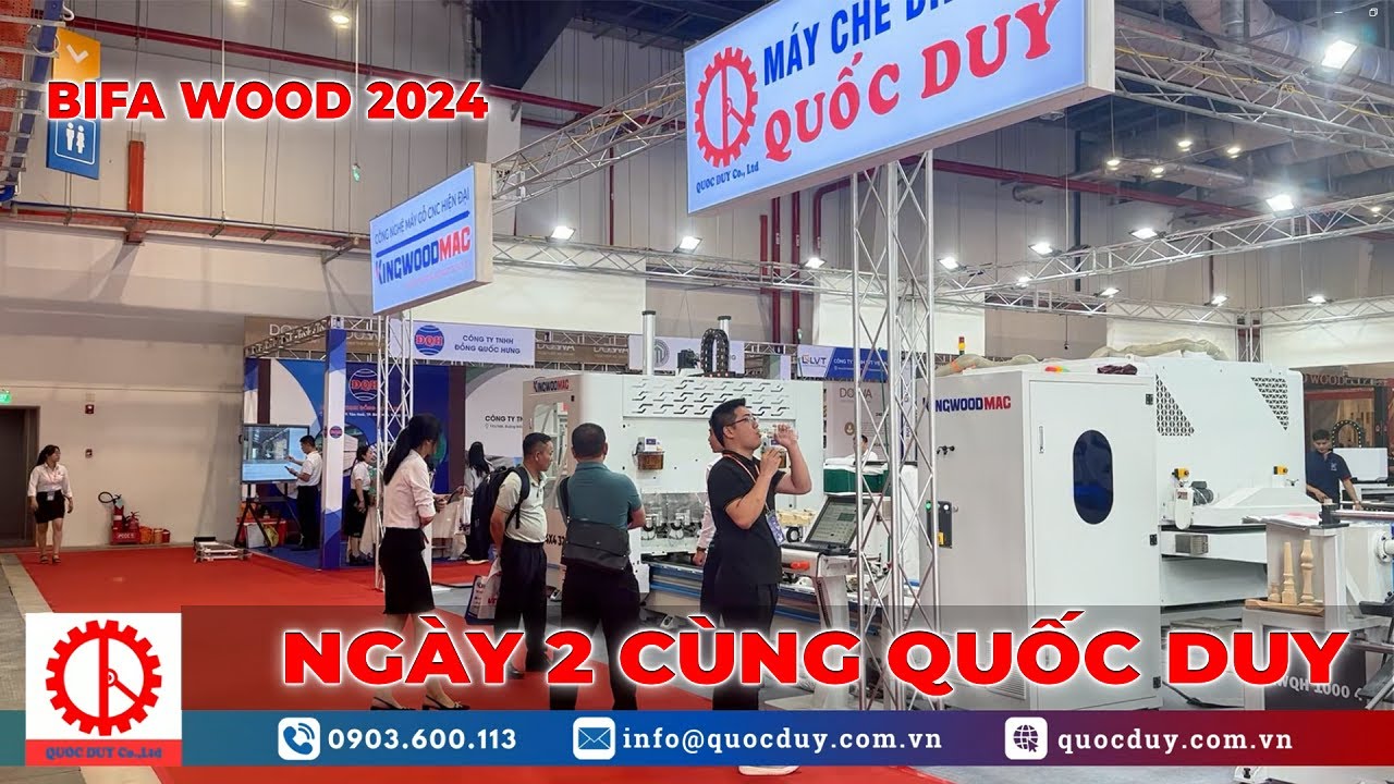 NGÀY 2 | Quốc Duy tại BIFA WOOD 2024: Công Nghệ Hiện Đại - Giải Pháp ...
