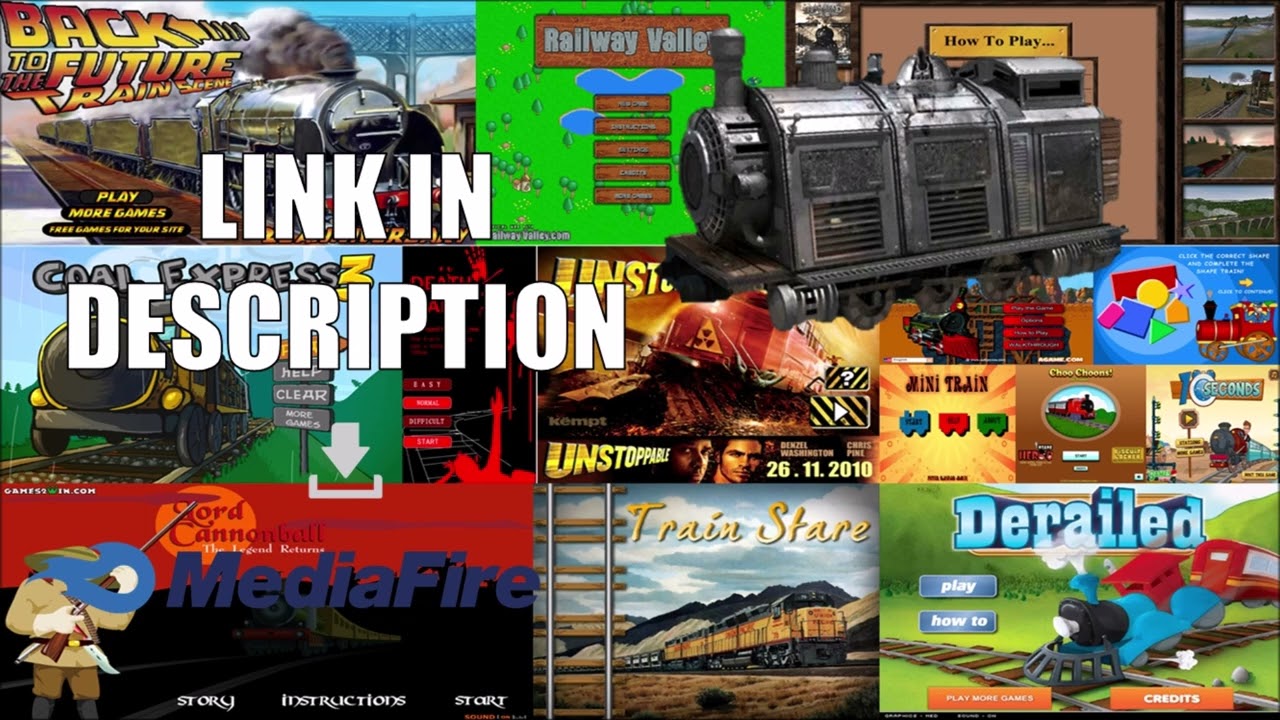103 Train Flash Games Pack (Link in Description) - YouTube