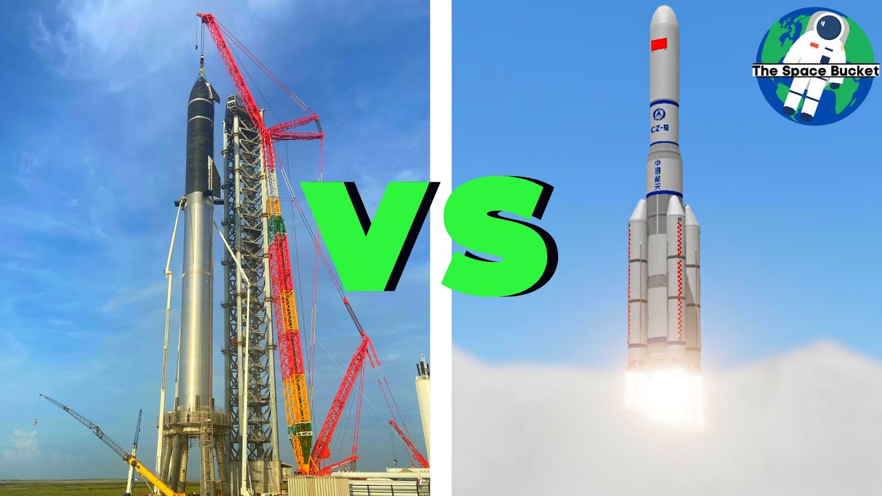 Comparing China's Long March 9 & SpaceX's Starship - YouTube
