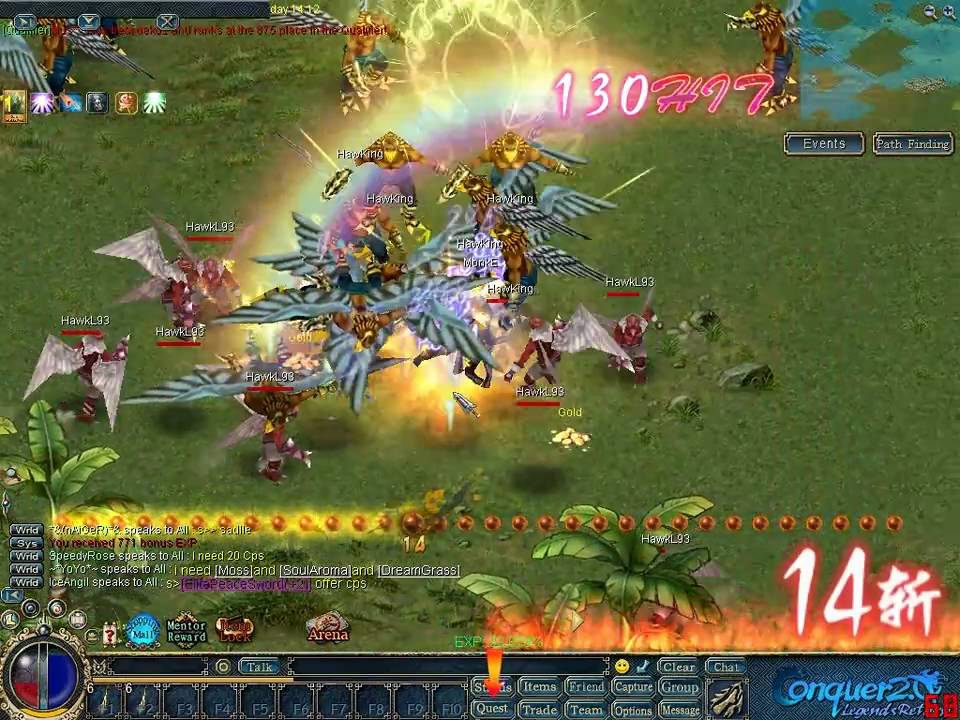 Conquer online monk 78-97 day 2 - YouTube