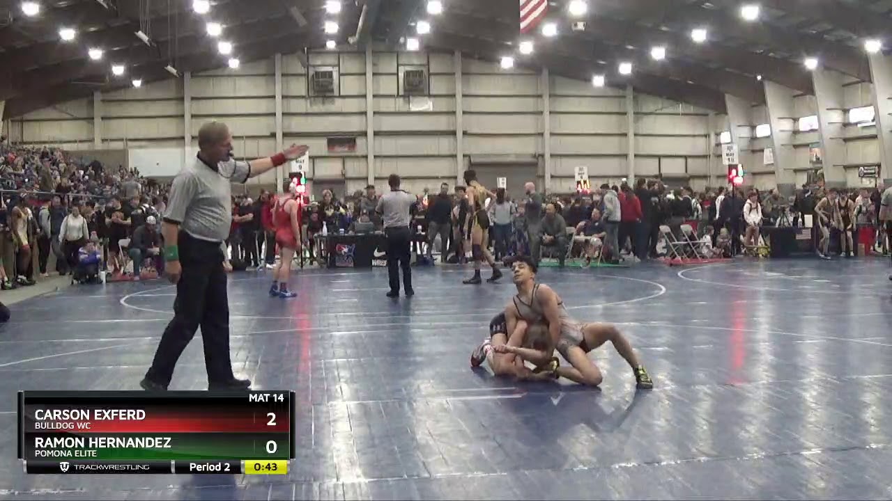 Middle School 97 Carson Exferd Bulldog WC Vs Ramon Hernandez Pomona ...