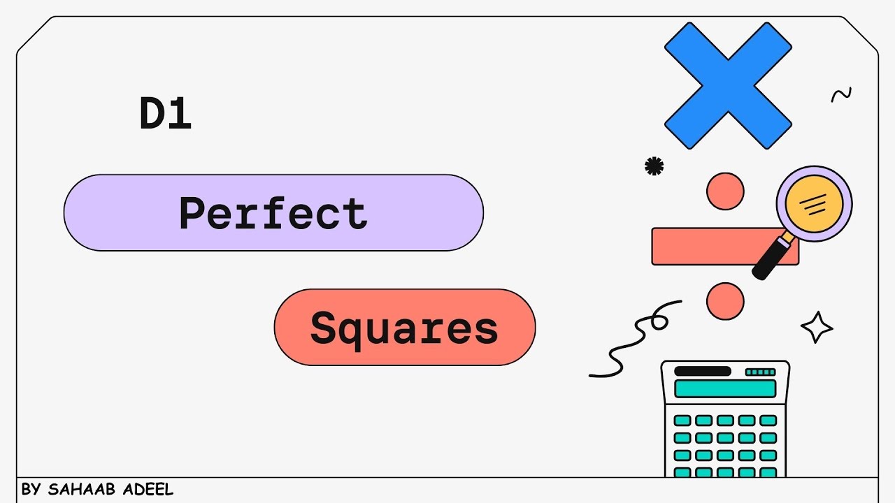 D1 How To Find Perfect Squares YouTube D1 How To Find Perfect Squares YouTube