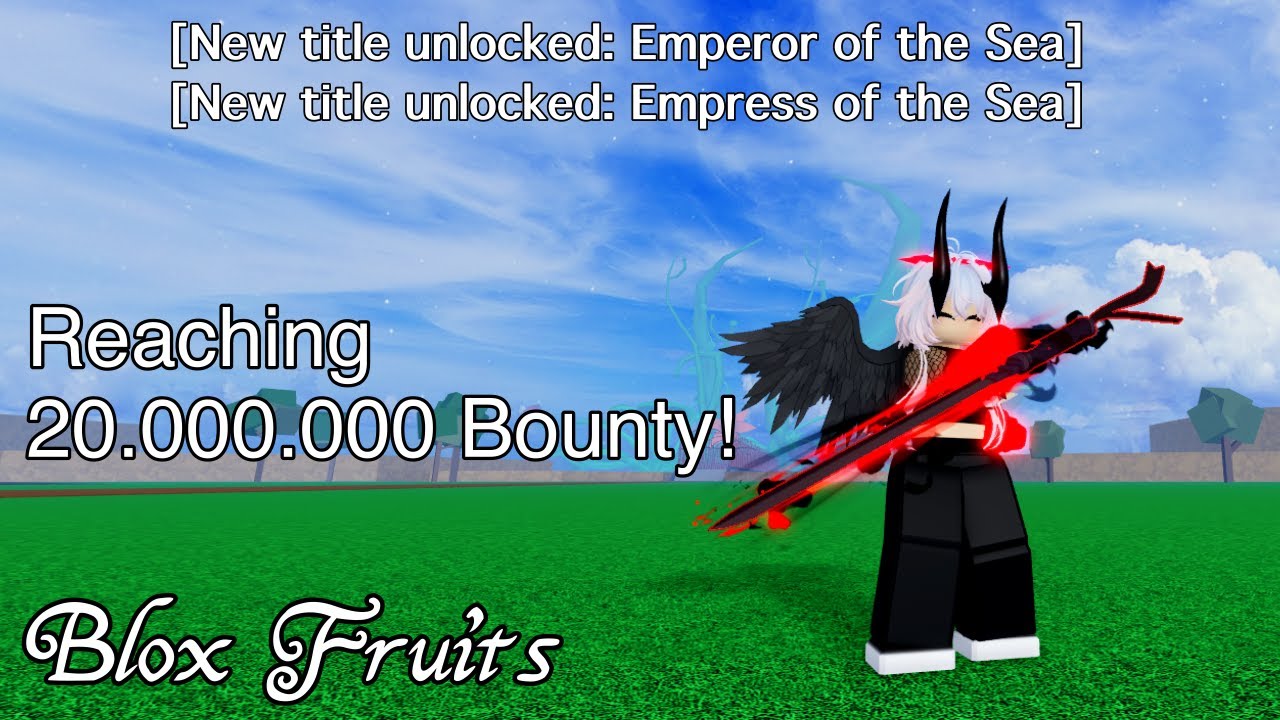 Reaching 20 million Bounty in Blox Fruits.. Finally / Roblox - YouTube