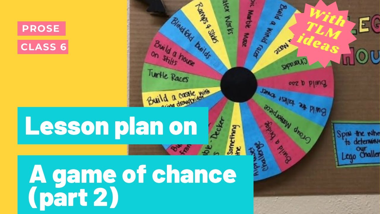 English lesson plan on a game of chance (Part 2) | English Multimedia ...