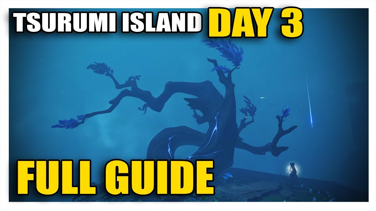 Tsurumi Island Day 3 - Destroying the Perch Trees! | Genshin Impact ...