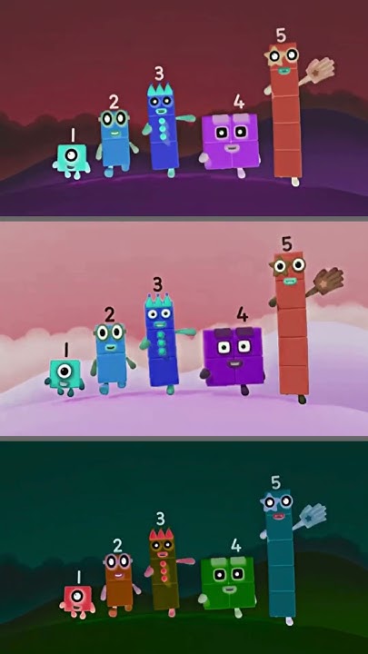 Number Blocks Intro Effects - YouTube