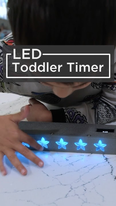 Build a countdown clock to teach toddlers how to visualize time learn.adafruit.com/toddler-timer ...