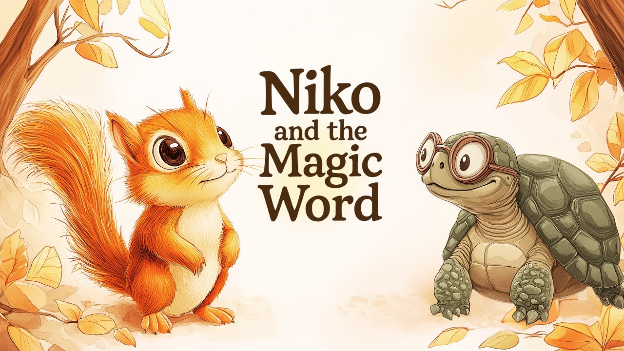 Niko and the Magic Word | Niko the Squirrel Learns a Powerful Word ...