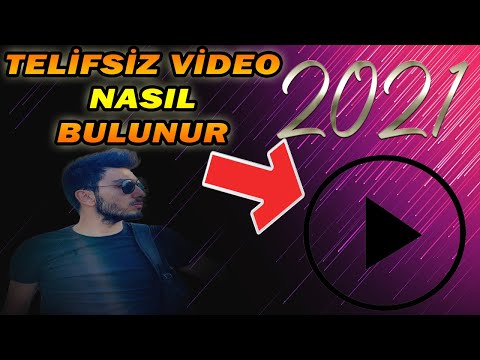 TELİFSİZ VİDEO NASIL BULUNUR ÜCRETSİZ 🔥 | TELİF HAKKI OLMAYAN VİDEO [2021]