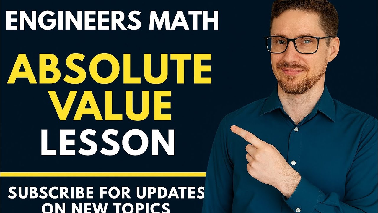 Absolute value: real-world engineering problem scenarios - YouTube