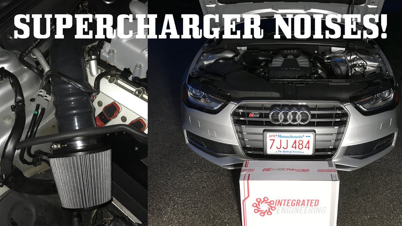 Integrated Engineering Intake for my S4! - YouTube