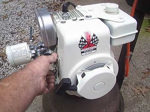 Tecumseh HS50 Engine - YouTube