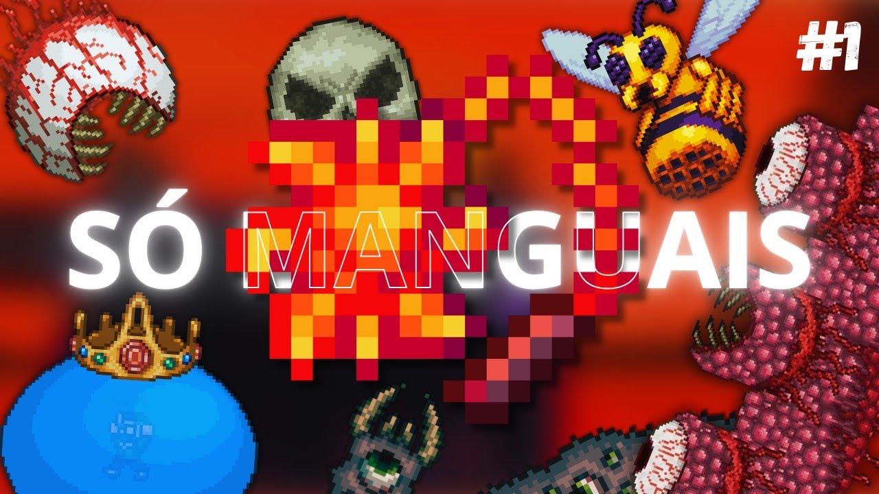 Terraria só de manguais #1. O pré-hardmode. - YouTube