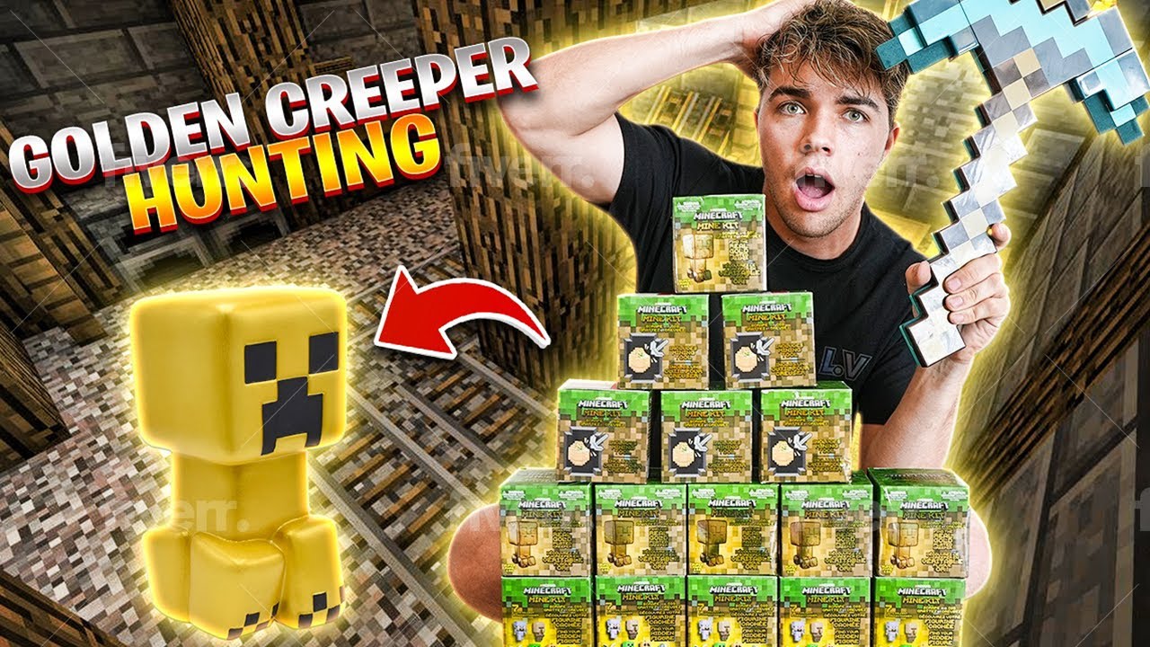 REAL LIFE GOLD HUNTING (We found a golden creeper!) Part 2 - YouTube