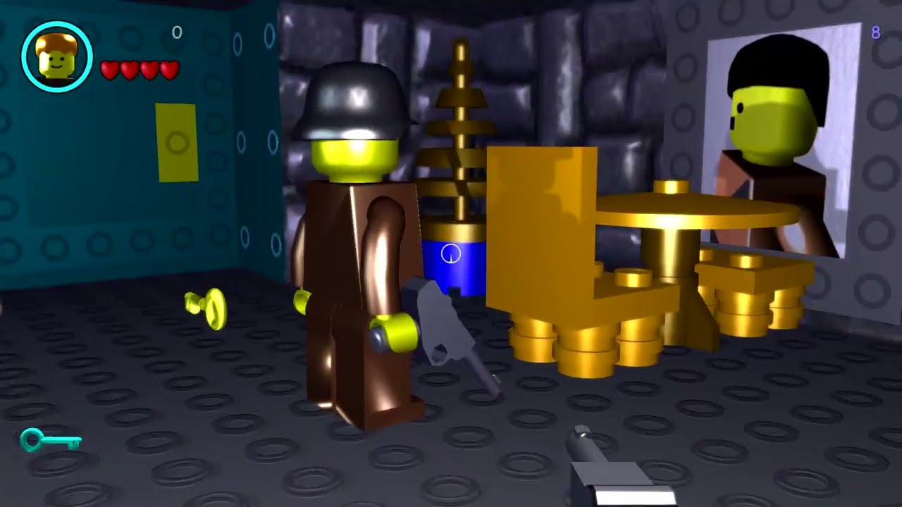 LEGO Wolfenstein 3D - Otto Giftmacher - Episode4, Floor 9 (2012) - YouTube