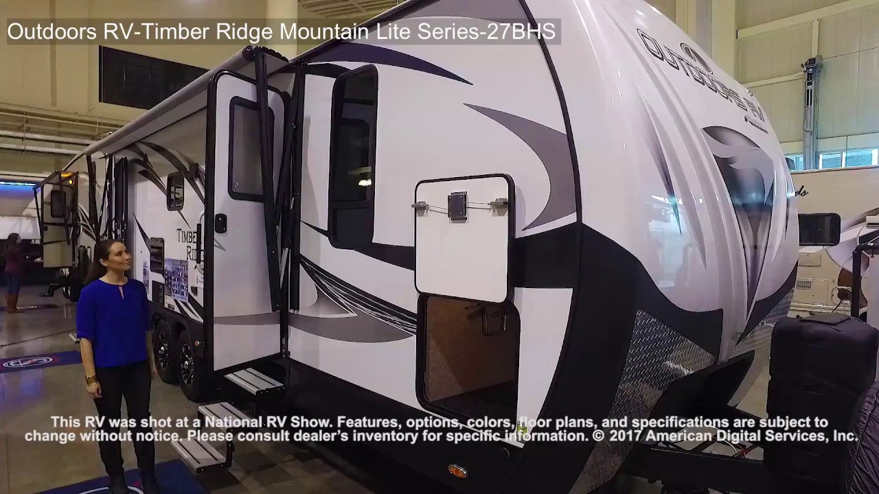 2017 Outdoors RV Timber Ridge Mountain Series 27BHS - YouTube