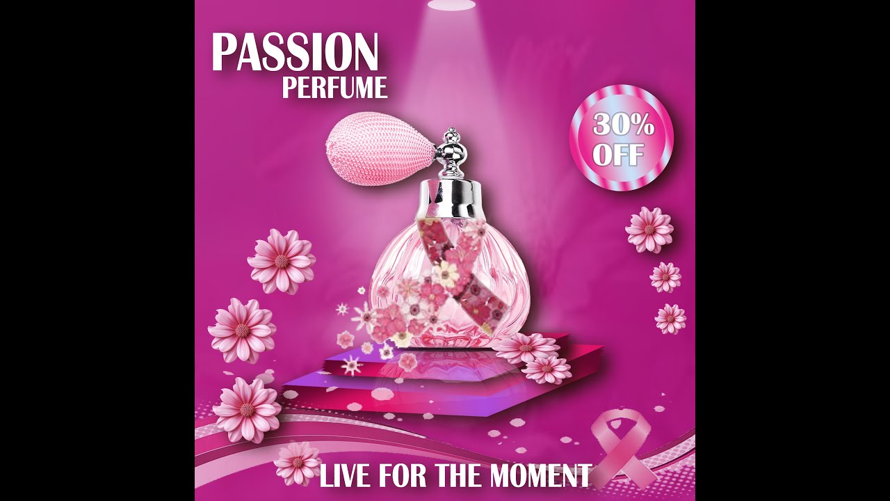 How to make Perfume Poster manipulation Design | Tutorial | Adobe ...