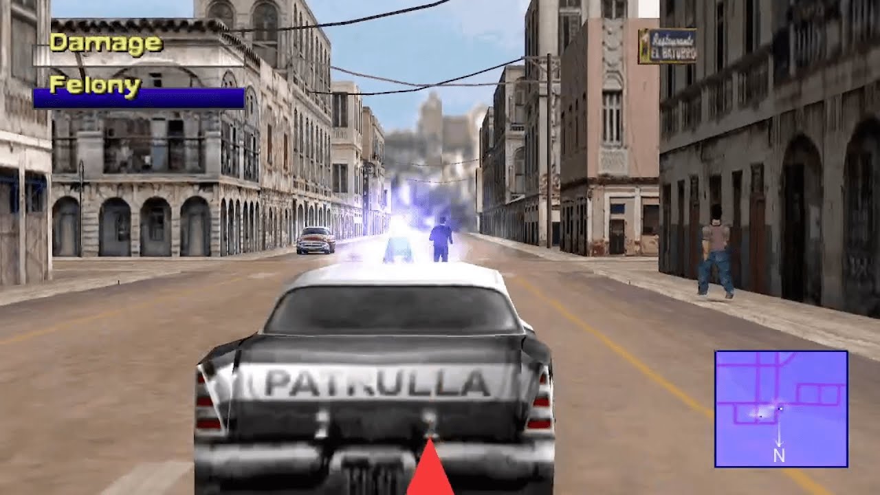 RE:DRIVER 2 [PC] Gameplay | The On-Foot Felony Trick is Dangerous for ...