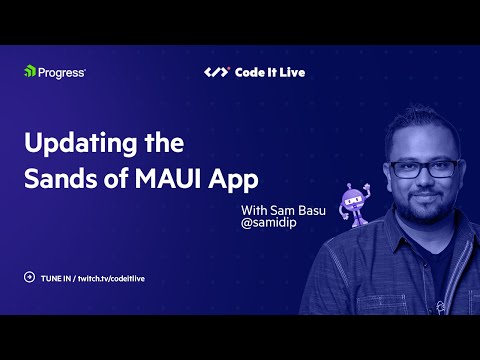 dotNET Dev Show: Updating the Sands of MAUI App