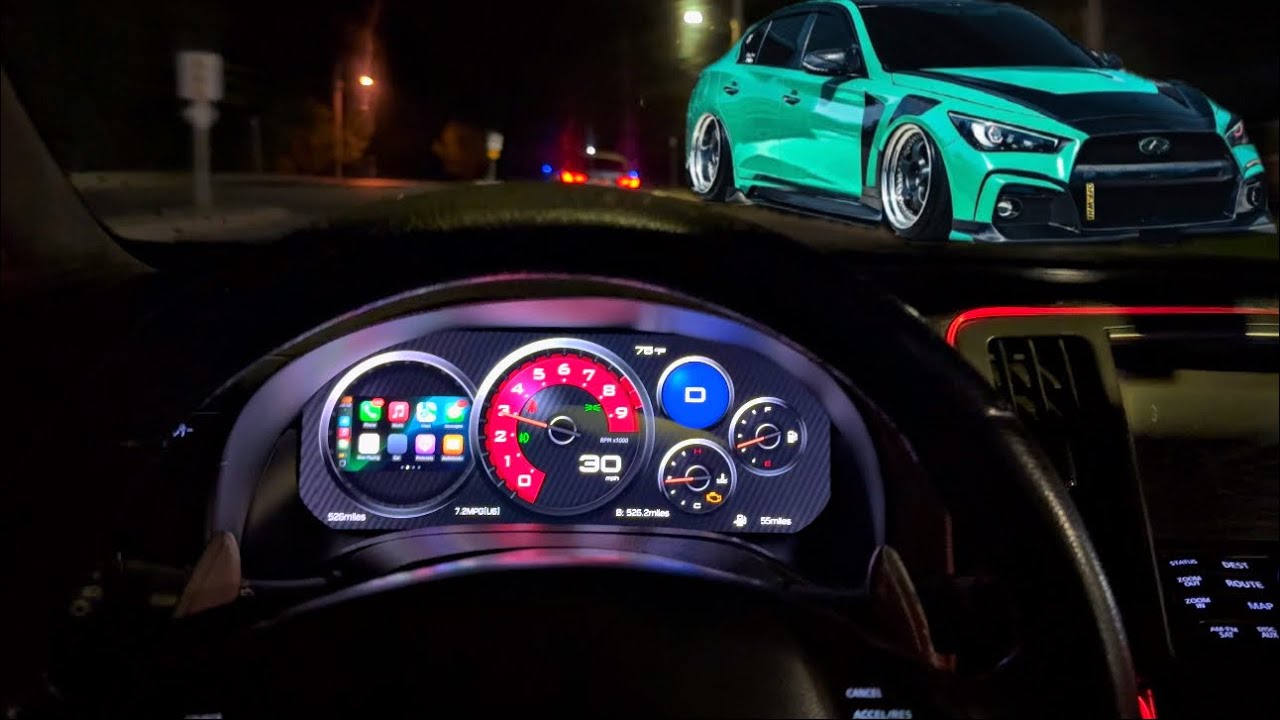 (POV) TUNED INFINITI G37 HITS THE BACKROADS AT NIGHT (FT @reignsgarage ...