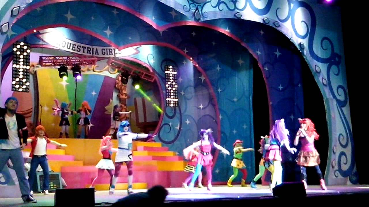 My Little Pony & Equestria Girls Show en Vivo en Puebla 4/7 - YouTube