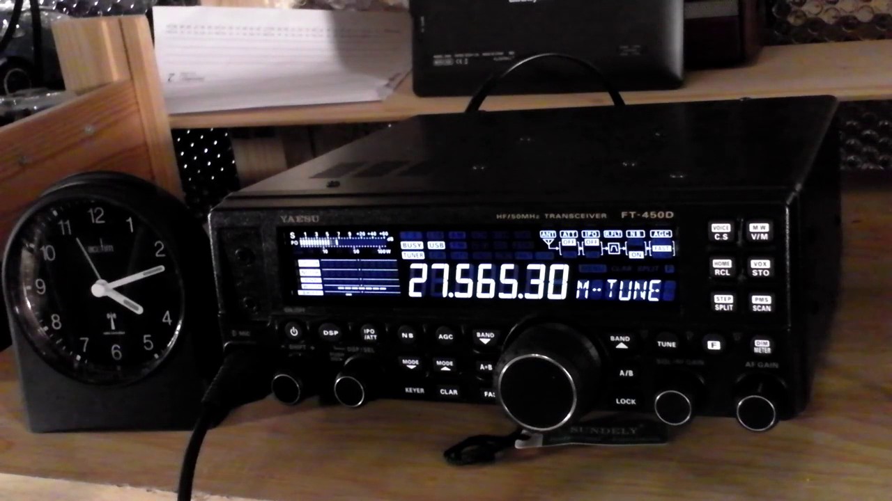 Steve Stevens CT318 back on SSB. Yaesu 450 D - YouTube