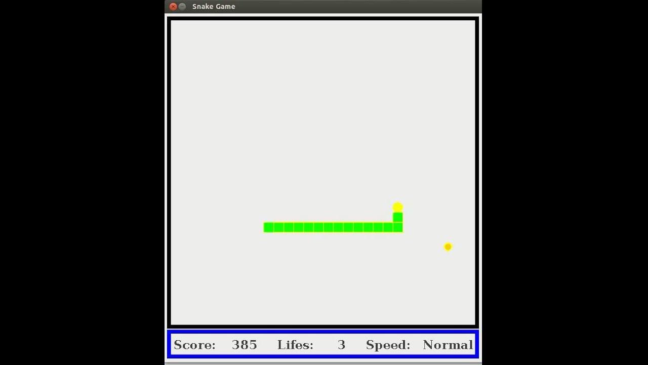Java Snake Game - YouTube