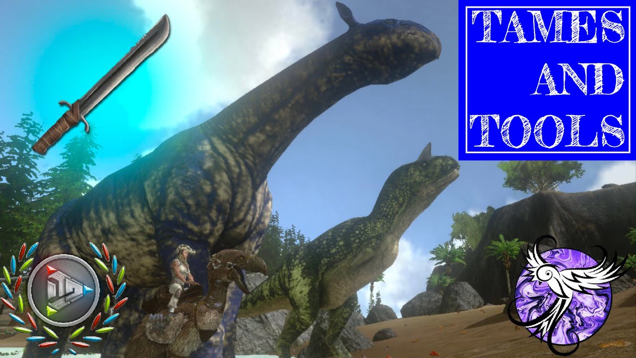 NEW TAMES AND NEW ASCENDENTS | Nomadic Survival EP14 | ARK Survival ...