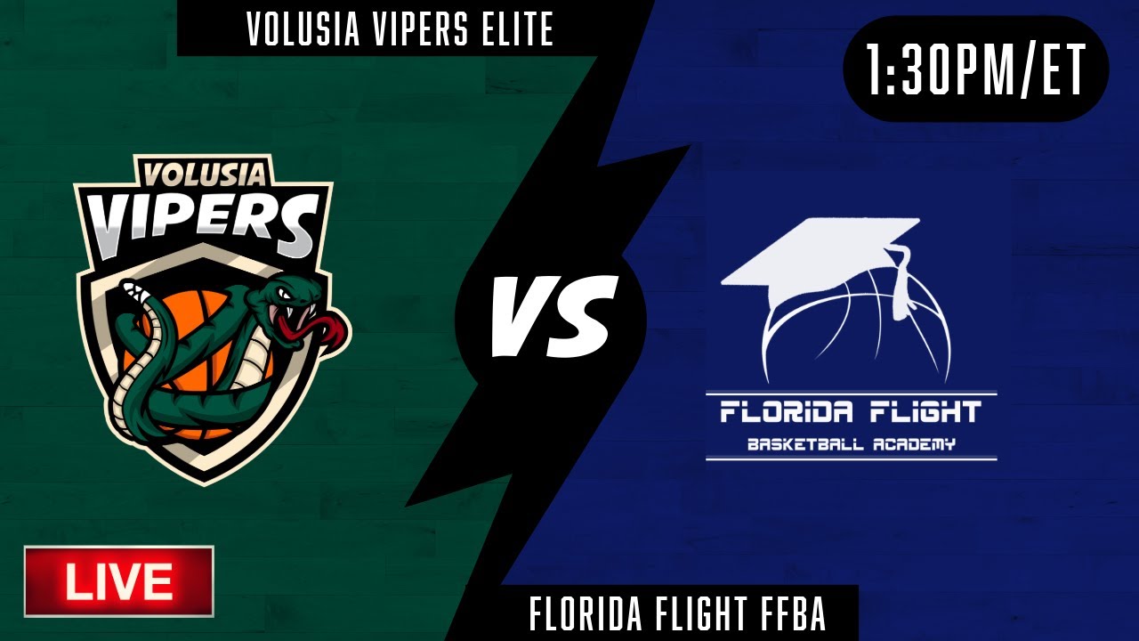 JRFBA 2024 - Game 1 | Vipers Elite vs Florida Flight FFBA | The Raider ...