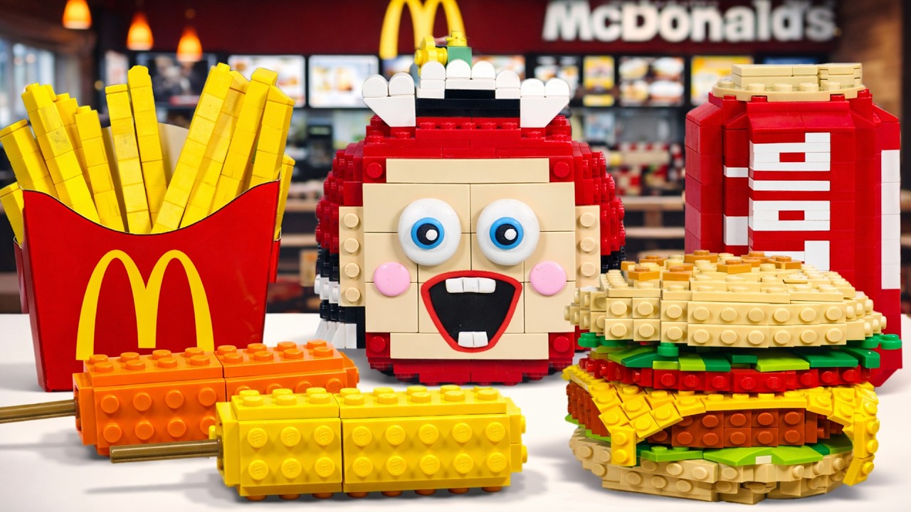 Apu Tried McDonald’s Fast Food Burger, Fries & Coca Cola Challenge at ...