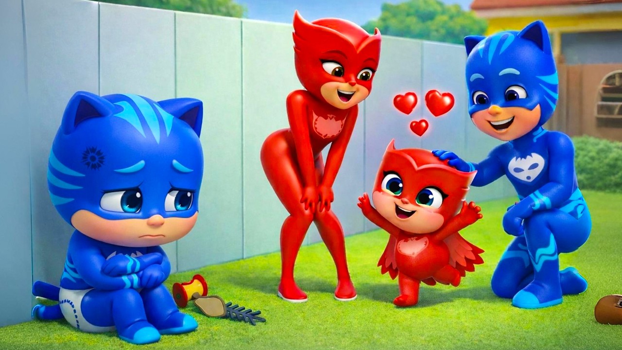 Catboy, Owlette and Gekko Share a Powerful Emotional Moment | PJ Masks ...