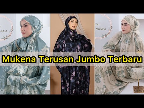 Model Mukena Terusan Jumbo Terbaru | Mukena Lajuran Premium Murah