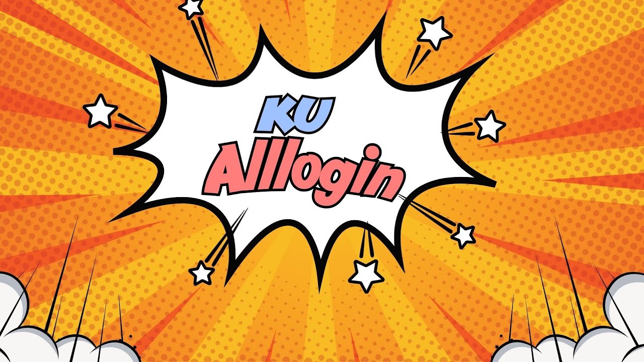 การลงทะเบียนใช้งาน KU All Login - YouTube