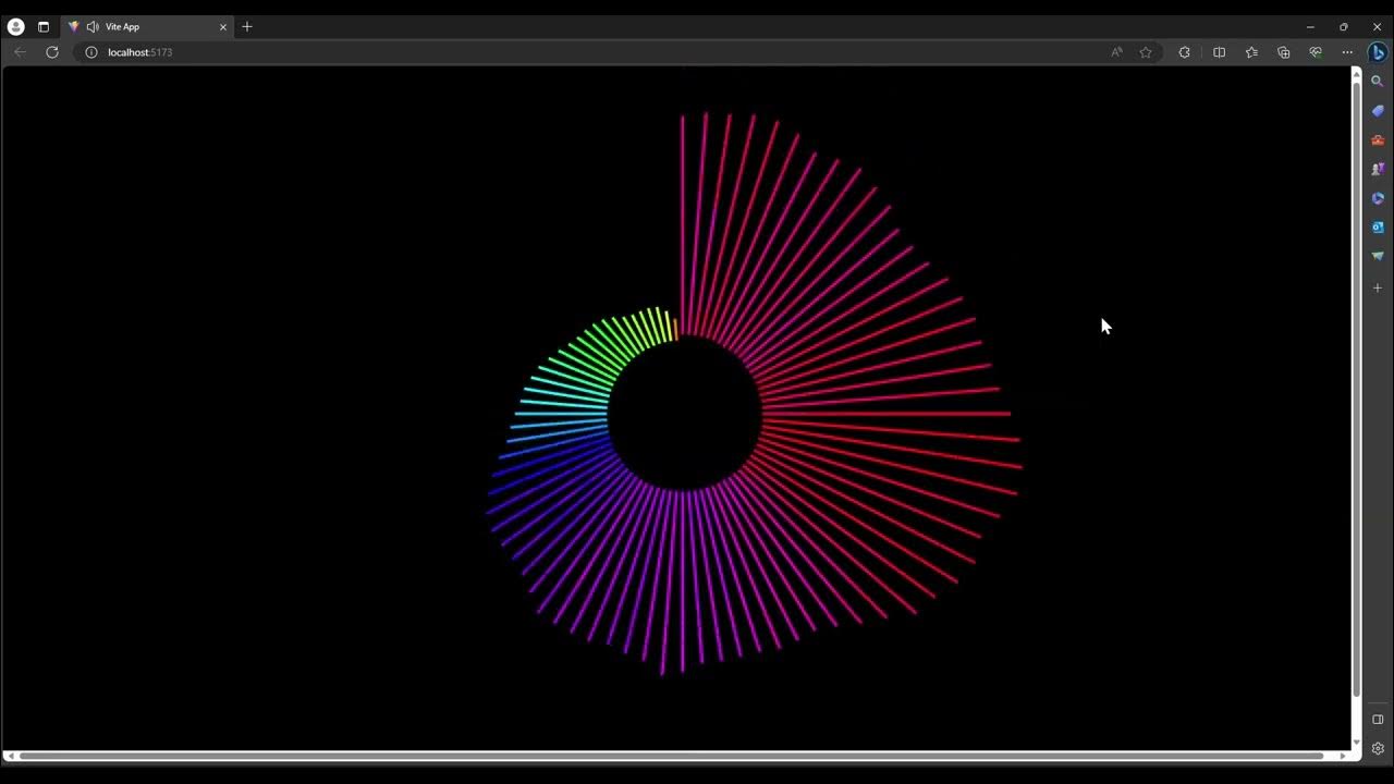 JS Visualizer | Four Eyes - Psycho - YouTube